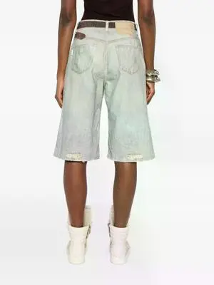 HAIKURE Printed Belt Shorts