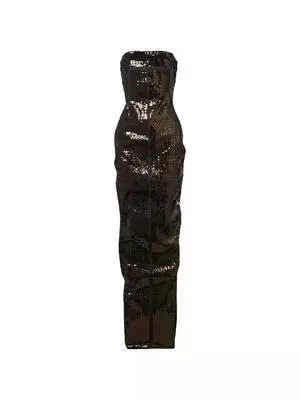Rick Owens Sequin-embellished Midi Dress
