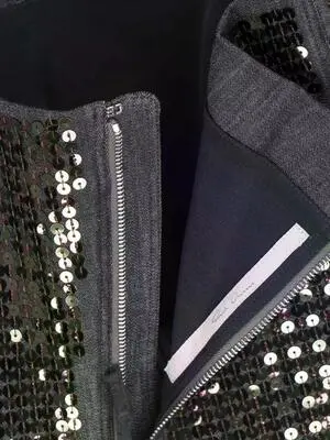 Rick Owens Sequin-embellished Midi Dress