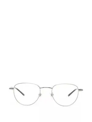 Montblanc Round-frame Glasses - Silver