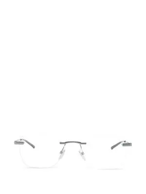 Gucci Rimless Eyeglasses - Silver