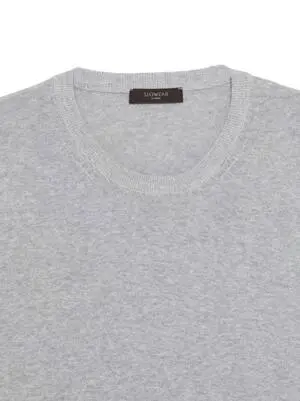 ZANONE Crew-neck Long-sleeve Sweater - Grey