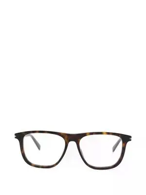 Gucci Square Frame Eyeglasses - Brown