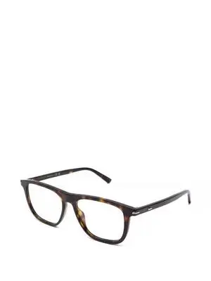 Gucci Square Frame Eyeglasses - Brown