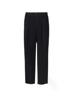 Giorgio Armani Button Pleat Trousers