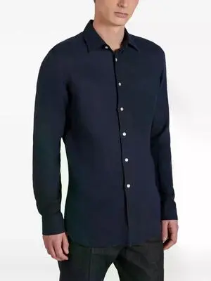 SLOWEAR Button-fastening Shirt - Blue