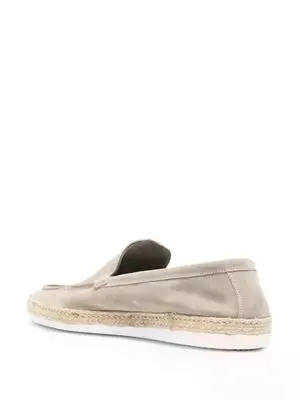 Corneliani Espadrille Sole Loafers - Neutrals