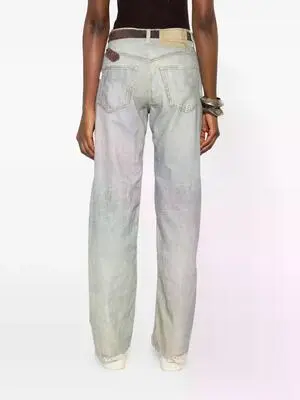 HAIKURE Printed Belt Trousers