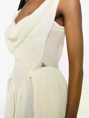 VIVIENNE WESTWOOD Sunday Draped Tiered Mini Dress