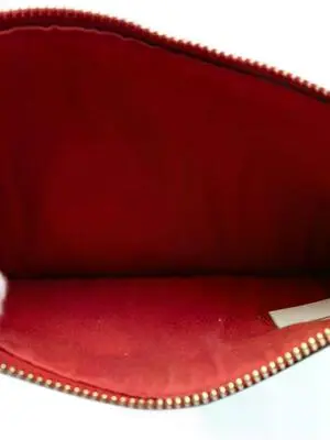 Burberry Haymarket Check Coated Canvas Pouch