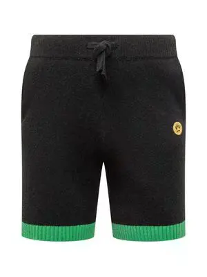 BARROW Embroidered Detail Shorts