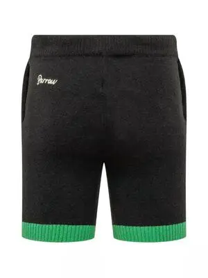 BARROW Embroidered Detail Shorts