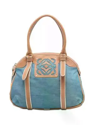 Loewe 2008 Anagram Jacquard Top Handle Bag