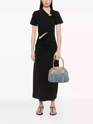 Loewe 2008 Anagram Jacquard Top Handle Bag