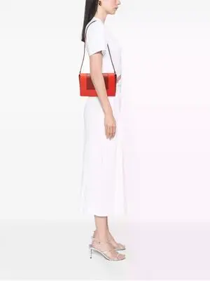 Celine 2018 Medium Frame Shoulder Bag - Red