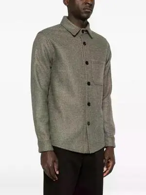 PROFUOMO Prince Of Wales-check Overshirt