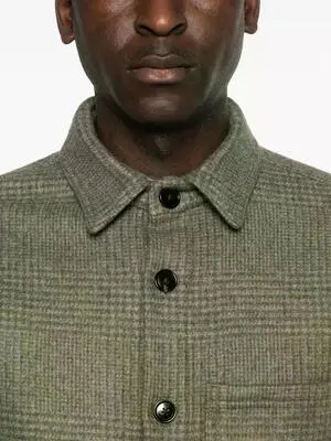 PROFUOMO Prince Of Wales-check Overshirt