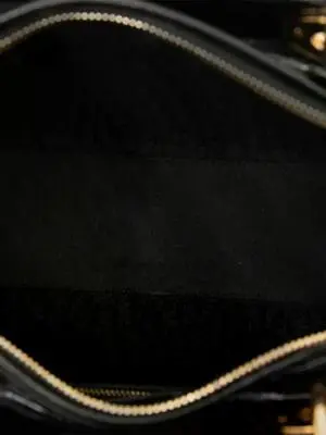 Dior Lady Large Patent Cannage Satchel