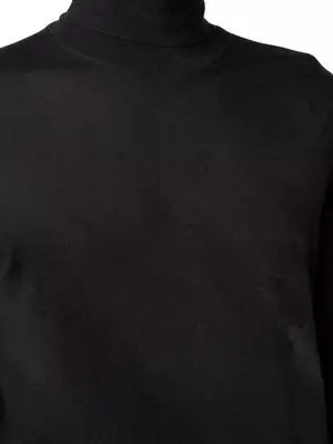 Brunello Cucinelli Roll Neck Sweater - Black