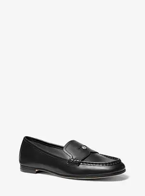 Michael Kors Jennings Leather Loafer - Black