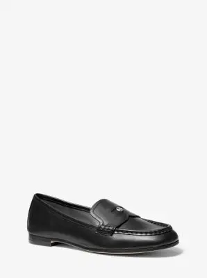 Michael Kors Jennings Leather Loafer - Black
