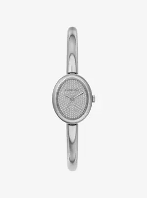 Michael Kors Petite Maude Bangle Watch - Silver