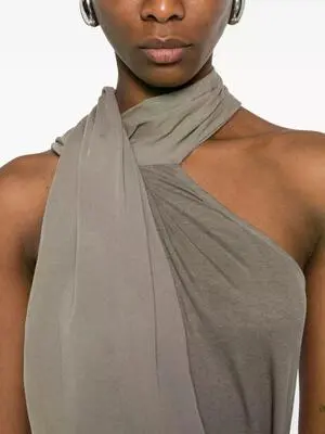 ENTIRE STUDIOS Sleeveless Draped-design Top - Neutrals