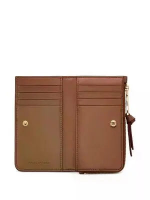 Marc Jacobs Zip Leather Wallet - Brown