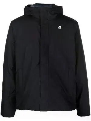K-WAY Logo-detail Touch-strap Jacket