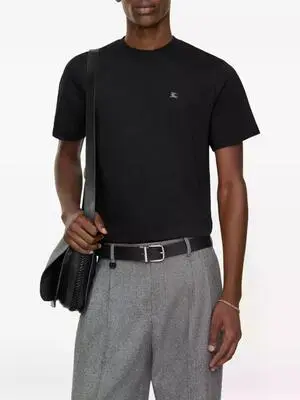 Burberry Metal Ekd Cotton T-shirt - Black