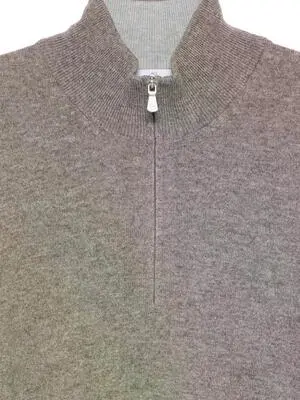 GRAN SASSO Zip-fastening Sweater - Brown