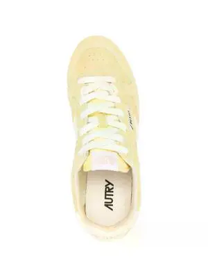 AUTRY Windspin Lace-up Sneakers - Yellow
