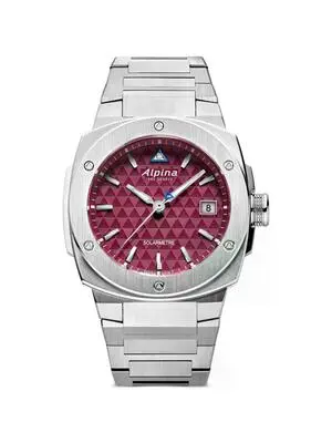 ALPINA Solarmetre 38.90mm Watch - Red