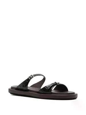 POEVE Laila Buckle Sandals