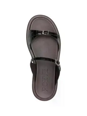 POEVE Laila Buckle Sandals