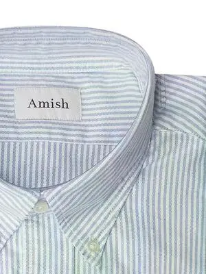 AMISH SUPPLIES Striped Chest-pocket Shirt