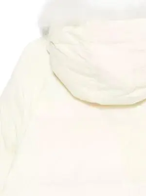 YVES SALOMON Shearling-hood Jacket - Neutrals