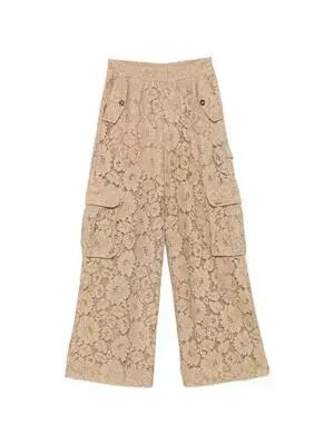 TWINSET Floral Lace Pants