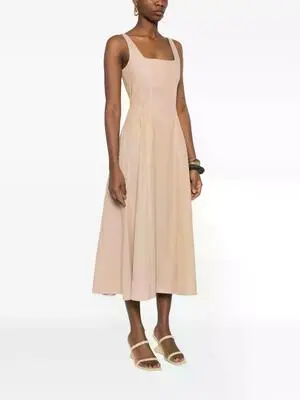 TWINSET Paneled Midi Dress