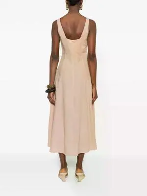 TWINSET Paneled Midi Dress