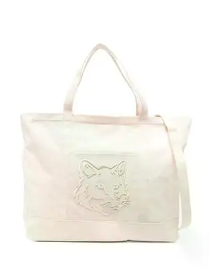 Maison Kitsuné Fox-logo Tote Bag