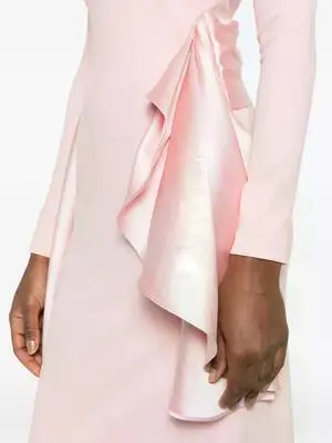 Solace London Long Sleeve Maxi Dress - Pink