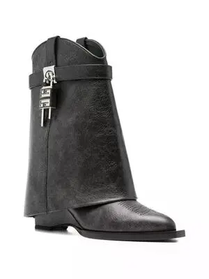 Givenchy Shark Lock Cowboy Boots