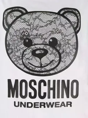 Moschino Teddy Logo Print Nightie