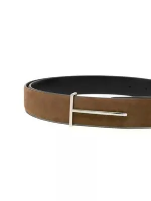 TOM FORD T-buckle Belt - Brown