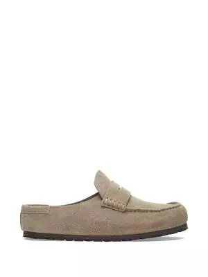 BIRKENSTOCK Naples Wrapped Mules - Neutrals