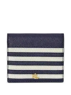Ralph Lauren Striped Wallet - Blue