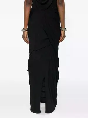ENTIRE STUDIOS Draped Detail Maxi Skirt