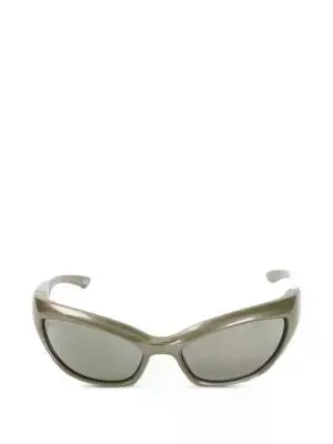 Balenciaga Oval-frame Sunglasses - Grey