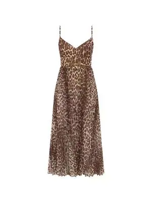 Zimmermann Sunray Pleated Midi Dress